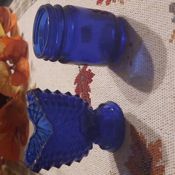 Art | Vintage Cobalt Blue Glassware | Poshmark